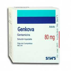 Genkova 80mg caja con 5 ampolletas de 2ml | Vitau