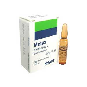 Metax 8mg/2ml caja 1 ampolleta 2ml | Vitau