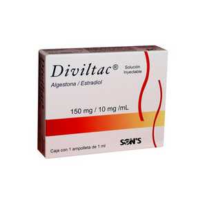 Diviltac 150/10mg/ml caja 1 ampolleta 1ml | Mejor Precio