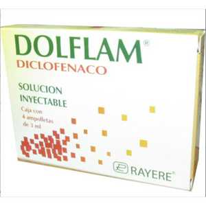 Dolflam 100mg Caja Con 4 Ampolletas De 3ml | Vitau - Farmacia en línea