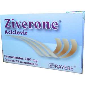 Ziverone 200 mg caja con 25 comprimidos | Mejor Precio