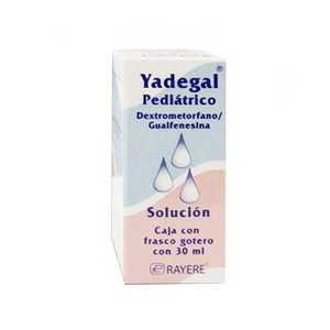 Yadegal pediátrico 0.275g/.25g/100ml caja con frasco 1 gotero 30ml | Vitau