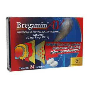 Bregamin Av 50/3/300mg caja con 24 tabletas | Mejor Precio