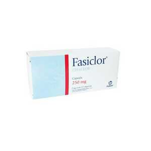 Fasiclor 250mg caja con 15 cápsulas | Mejor Precio en Vitau