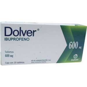 Dolver 600 600mg caja 20 tabletas | Mejor Precio