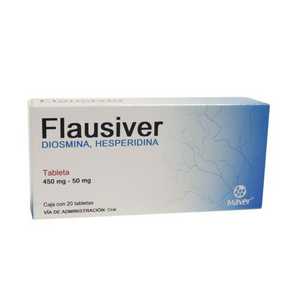 Flausiver 450mg-50mg caja 20 tabletas | Mejor Precio