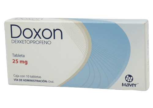 Doxon 25mg caja 10 tabletas | Vitau