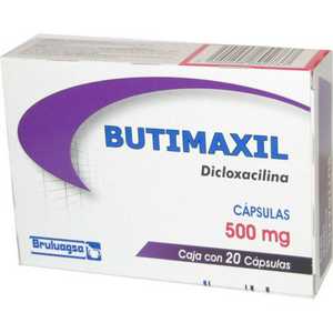Butimaxil 500mg caja 20 cápsulas | Vitau