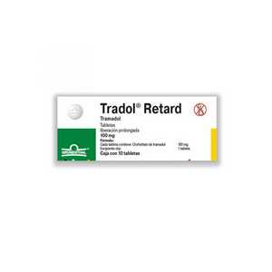 Tradol Retard 100mg caja 10 tabletas | Mejor Precio