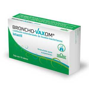 Broncho vaxom infantil 3.5mg caja 10 sobres | Mejor Precio en Vitau