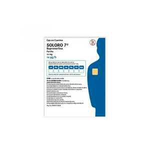 Soloro 7 10mg caja 2 parches | Mejor Precio