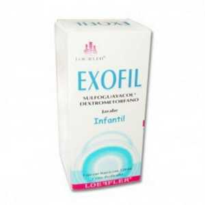 Exofil Infantil 1.5g/0.1g caja 1 frasco 120ml jarabe | Mejor Precio