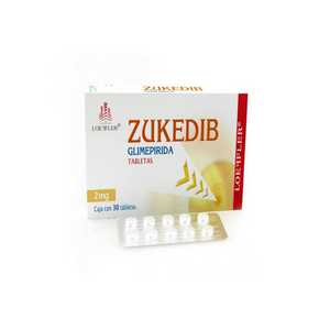 Zukedib 2mg caja con 30 tabletas | Mejor Precio
