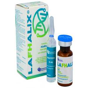 Lafhalix Adulto caja 1 frasco ámpula 5ml solución inyectable | Vitau
