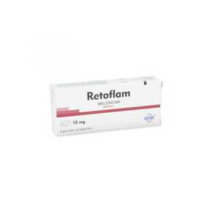 Retoflam 15mg caja con 10 tabletas | Mejor Precio