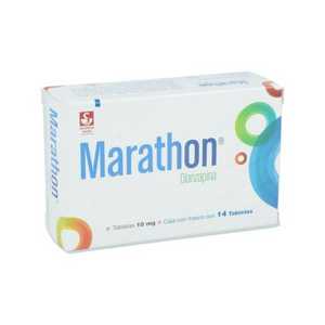 Marathon 10mg caja con 14 tabletas | Precio: $887.00 MXN