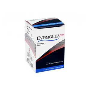 Evemglea Fem 0.5 mg caja con frasco con 4 tabletas | Mejor Precio