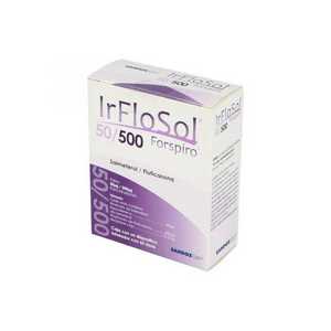 Irflosol 50/500mg caja con 1 inhalador de 62 dosis | Mejor Precio