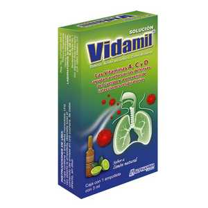 Vidamil limon natural caja con 1 ampolleta de 3ml | Mejor Precio