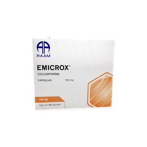Emicrox 100mg caja 50 cápsulas | Vitau