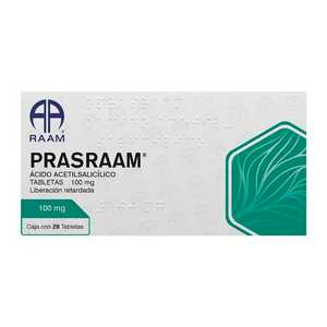 Prasraam 100mg caja 28 tabletas | Mejor Precio