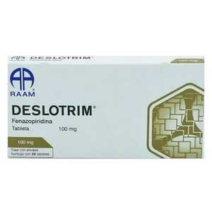 Deslotrim 100mg caja con 20 tabletas | Vitau