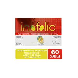 Inofolic caja con 60 cápsulas | Mejor Precio