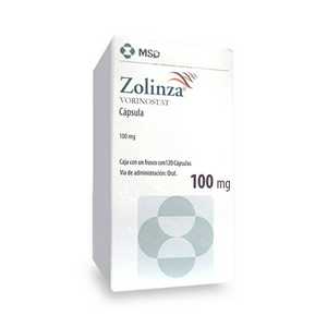 Zolinza 100mg caja con frasco con 120 cápsulas | Mejor Precio