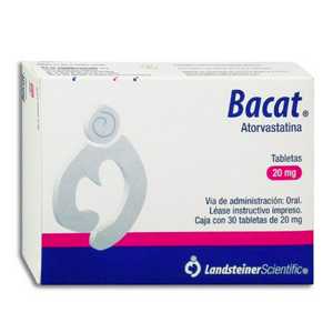 Bacat 20mg caja 30 tabletas | Vitau