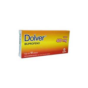 Dolver 400mg caja 10 tabletas | Mejor Precio