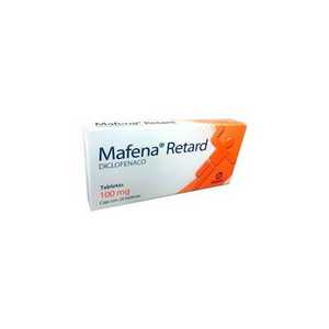 Mafena Retard 100mg caja con 20 tabletas | Mejor Precio