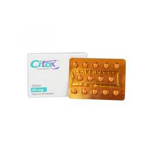Citox 20mg caja con 28 tabletas | Mejor Precio