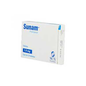 Sunam 1mg caja con 30 tabletas | Mejor Precio