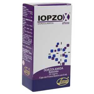 Dorzolamida 20mg/ml caja con frasco con 1 gotero de 5ml | Mejor Precio