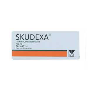 Skudexa 75mg/25mg caja 20 tabletas | Mejor Precio en Vitau