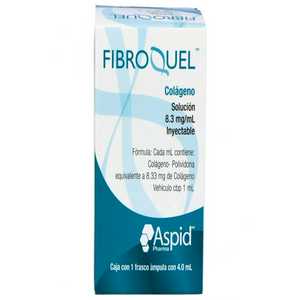 Fibroquel 8.33mg/ml caja 1 frasco ámpula 4ml | Vitau