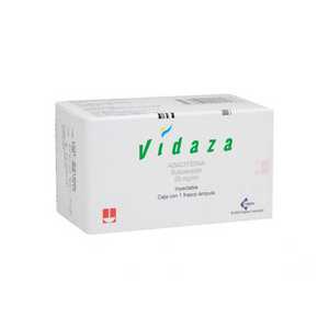 Vidaza 25 mg caja con 1 frasco ámpula de ml solución inyectable | Mejor ...