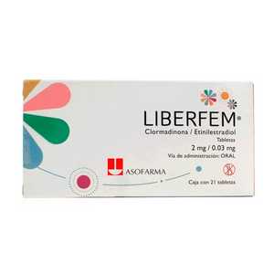Liberfem 2/0.03mg caja 21 tabletas | Mejor Precio en Vitau