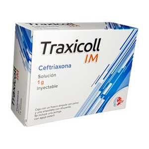 Traxicoll Im 1g Caja Con 1 Frasco Ampula De Solucion Inyectable | Vitau ...