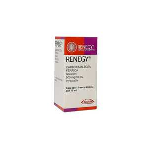 Renegy 500 mg / 10 ml caja 1 frasco ámpula 10ml solución inyectable | Vitau