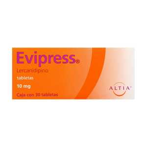 Evipress 10mg caja 30 tabletas | Mejor Precio