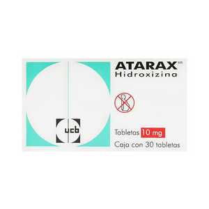 Atarax 10mg caja con 30 tabletas | Mejor Precio