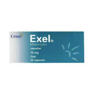 Exel 15mg caja 20 cápsulas | Mejor Precio