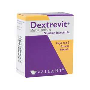 Dextrevit Intravenosa 5g/100mg/4mg/5mg/500mg/10mg/100mg caja con 2 ...