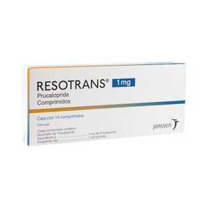 Resotrans 1mg caja 14 comprimidos | Mejor Precio