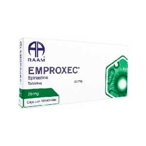 Emproxec 20mg caja 10 tabletas | Vitau