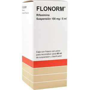 Flonorm 100 mg / 5 ml caja con 1 frasco de 60ml | Mejor Precio en Vitau