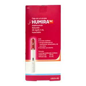 Humira AC 40mg/0.4mL caja 1 jeringa prellenada | Vitau