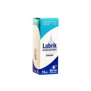Lubrik 14mg caja con frasco con 1 gotero de 15ml solución oftálmica | Vitau