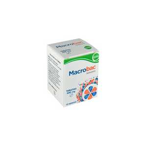 Macrobac 500mg caja con 10 tabletas | Mejor Precio en Vitau